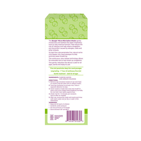 Boogie® Micro-Mist Saline Inhaler – Boogie Brand