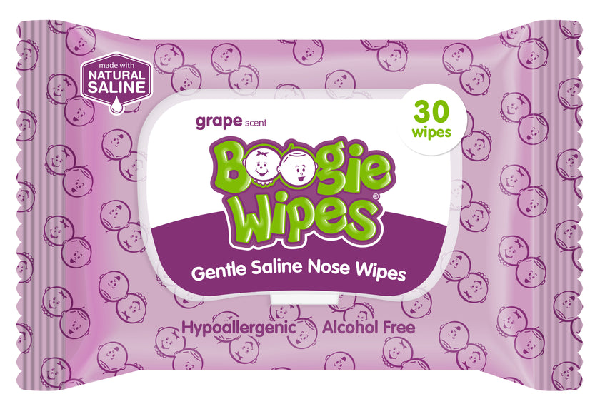Boogie Wipes® Saline Nose Wipes – Boogie Brand