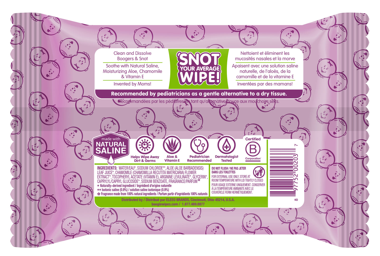 Boogie Wipes® Saline Nose Wipes – Boogie Brand