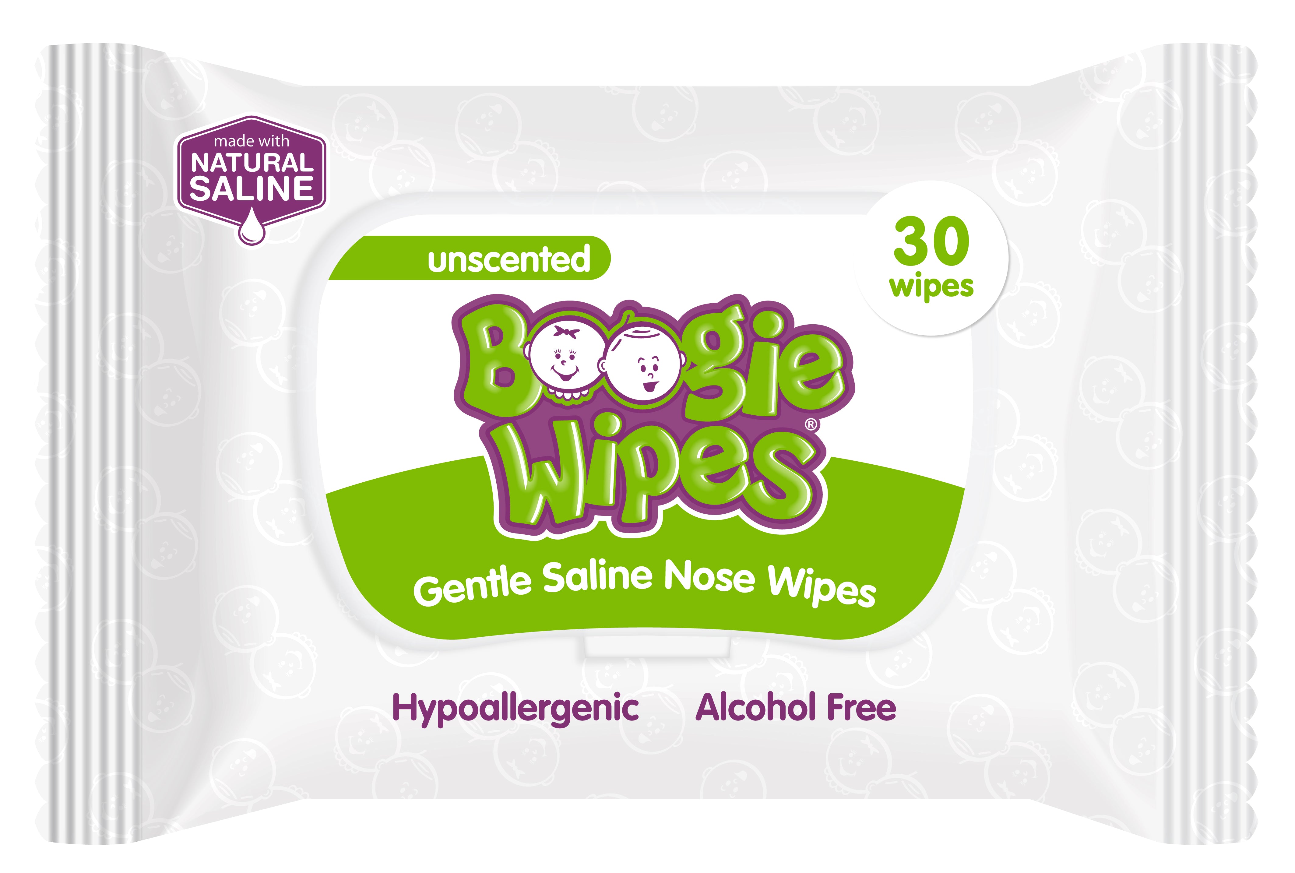 Boogie Wipes® Saline Nose Wipes – Boogie Brand